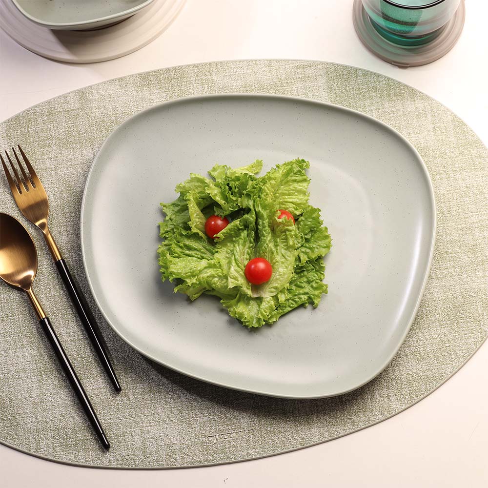 Enhabit Aden Dinner Plate - Light Sage | Modern Quests