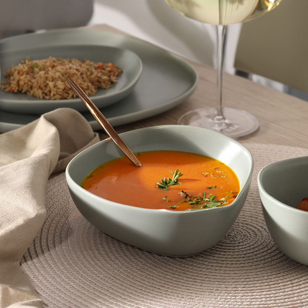 Enhabit Aden Medium Bowl - Light Sage | Modern Quests