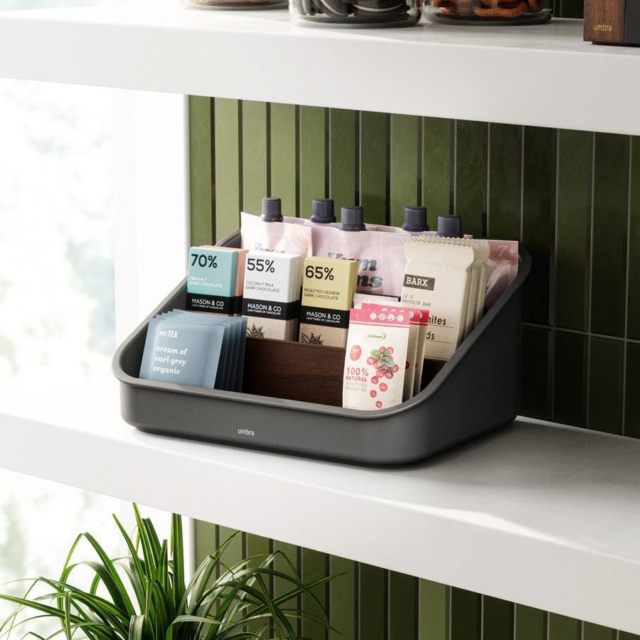 Umbra Bellwood Packet Organiser - Black | Modern Quests