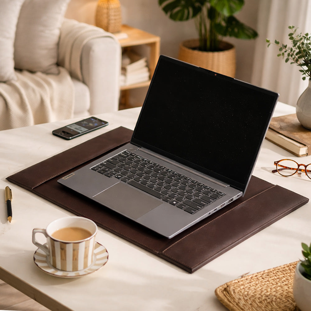 ESQ Living Bureau Desk Mat - Walnut