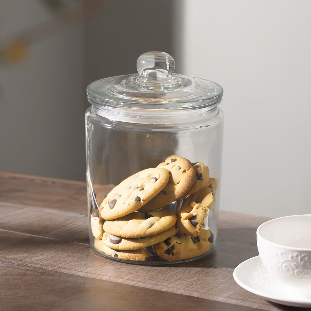 Enhabit Dema Glass Storage Jar Large