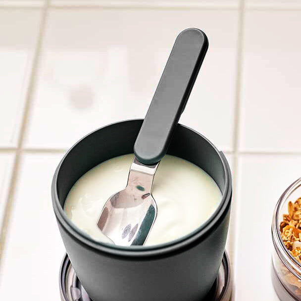 Mepal Ellipse Folding Spoon with Case - Nordic Black