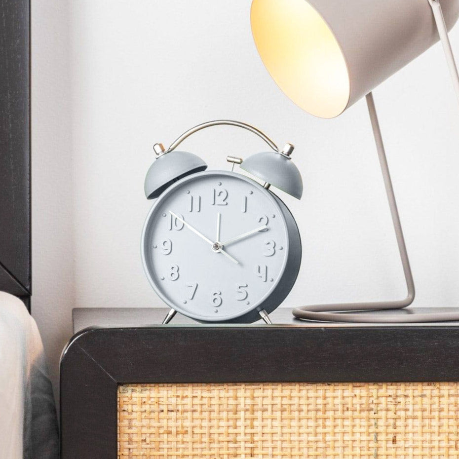 Karlsson Iconic Alarm Clock - Light Blue