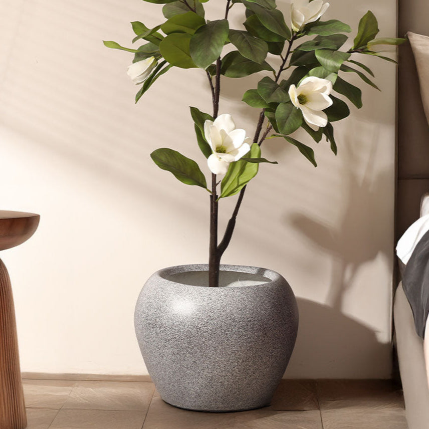 ESQ Living Ovo Round Planter Large - Monochrome