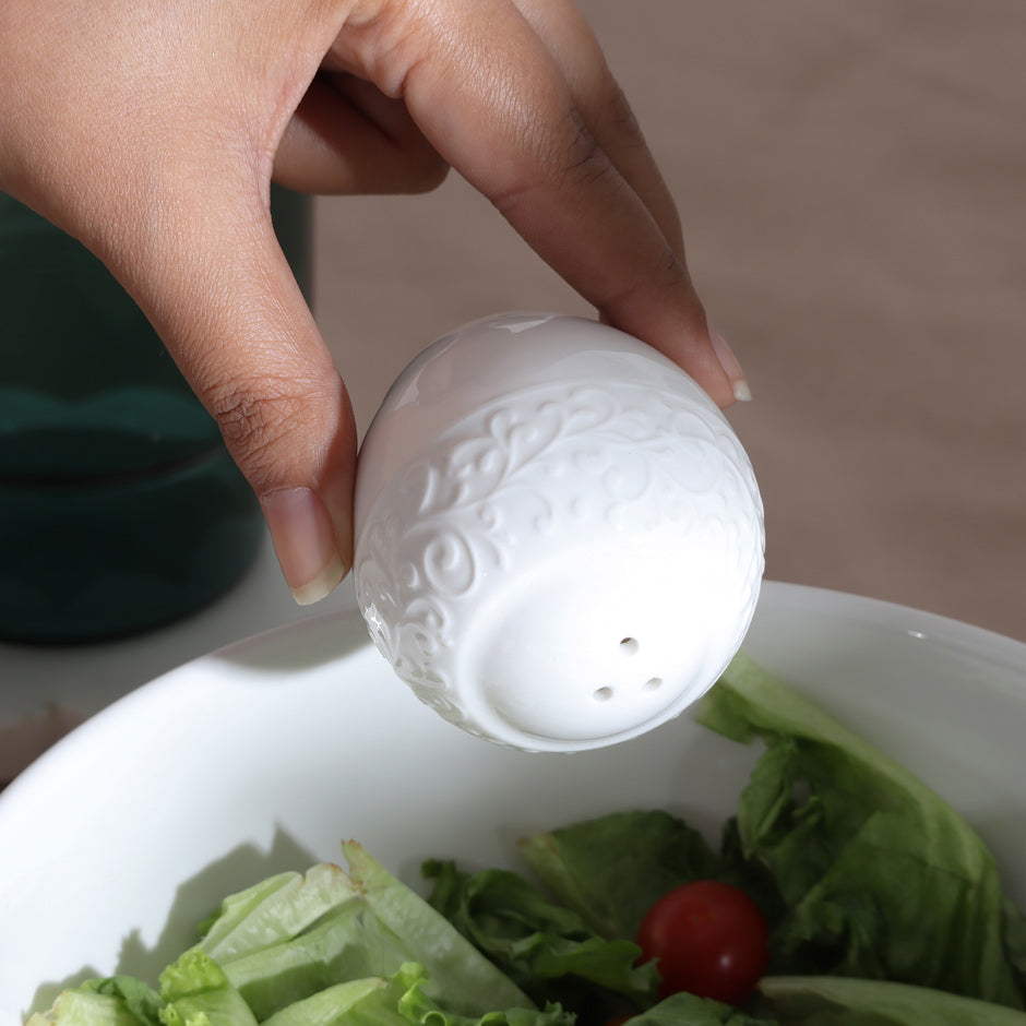 Enhabit Ivy Salt Shaker - Ivory