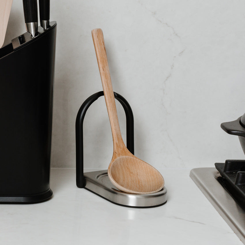 Umbra Laydle Spoon Rest - Black Nickel