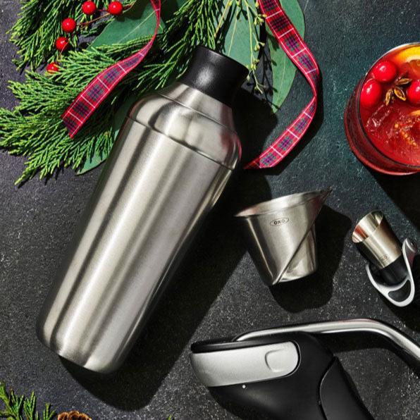 OXO Steel Single Wall Cocktail Shaker - Silver