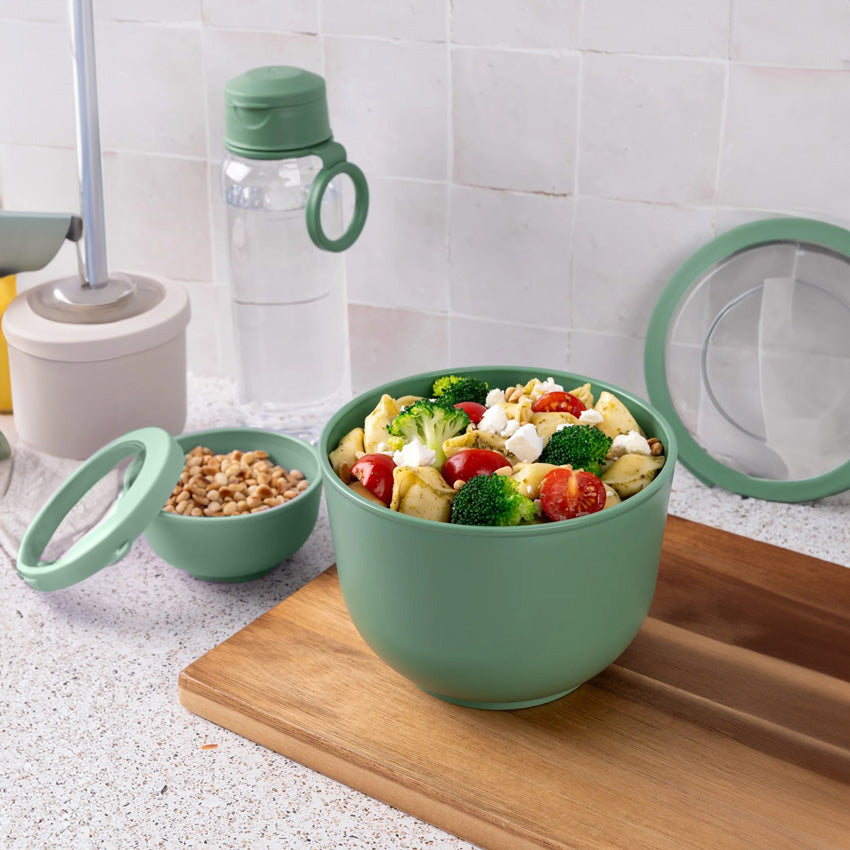 Amuse Tylla Storage Bowl with Lid 1200ml - Sage Green