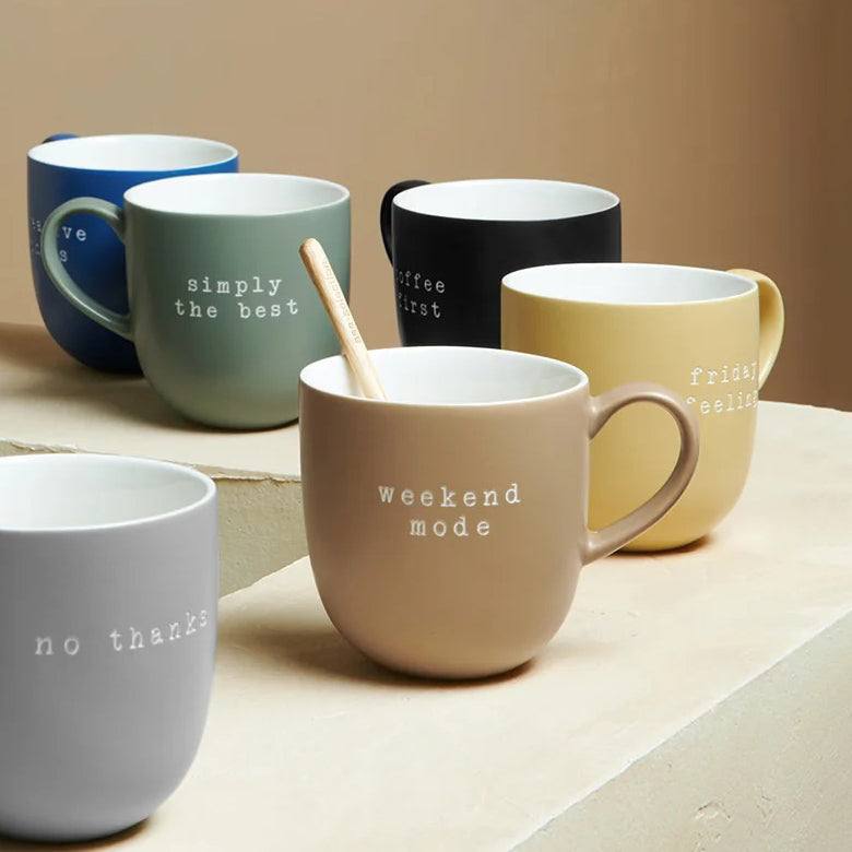 ASA Hey! Coffee Mug - Weekend Mode