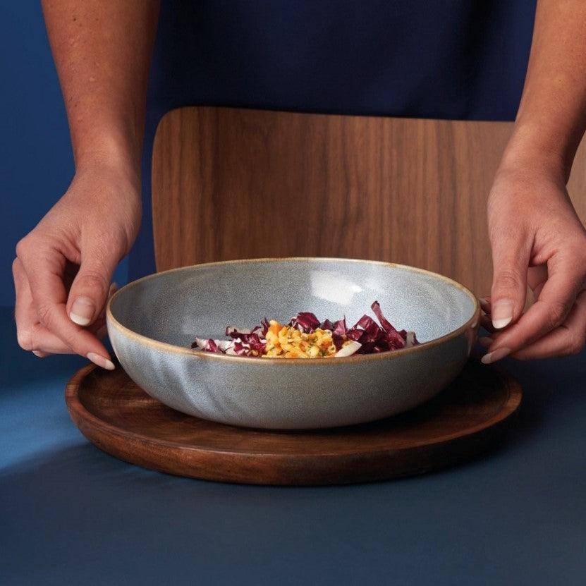 ASA Selection Seasons Pasta Plate - Denim