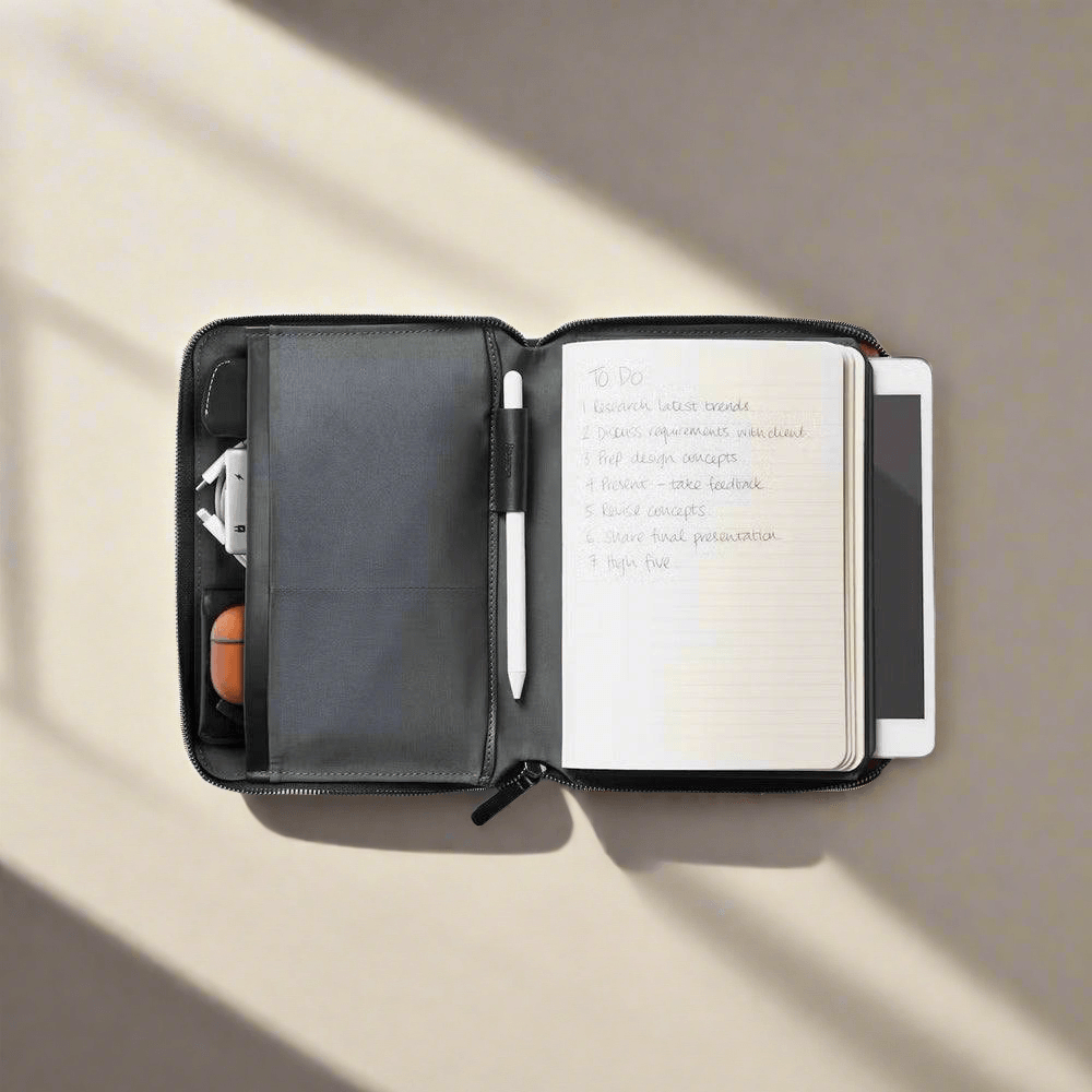 Bellroy Tokyo Folio 8 Inch - Raven Black