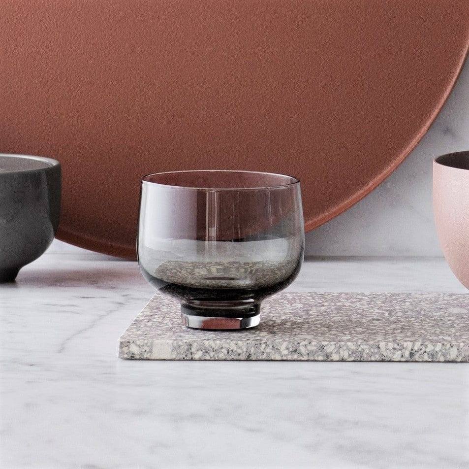 Blomus Germany Flow Short Tumblers 220ml, Set of 2 - Smoke | Modern Quests