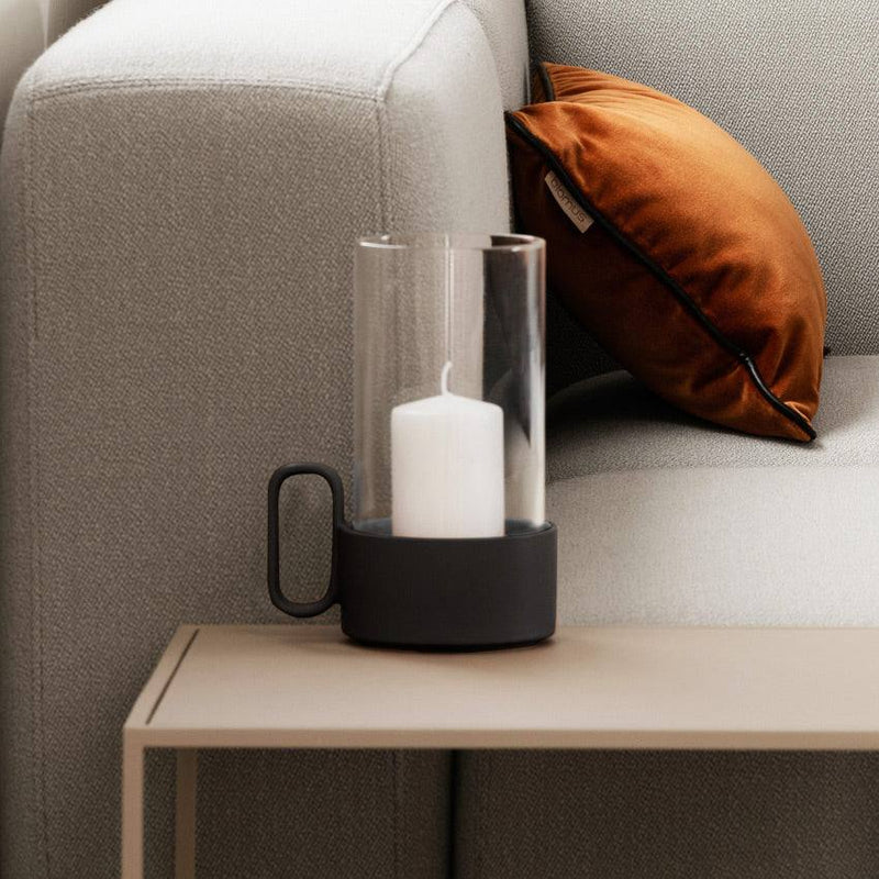 Blomus Germany Yuragi Glass and Ceramic Hurricane - Duck Green | Modern ...