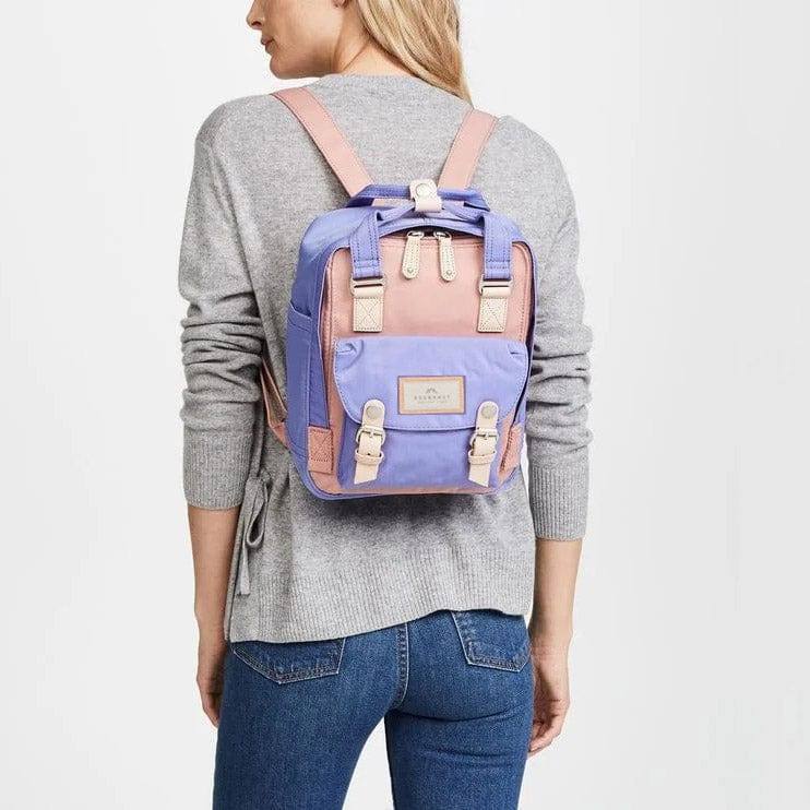 Doughnut Bags Macaroon Mini Backpack 7L - Rose & Taro | Modern Quests
