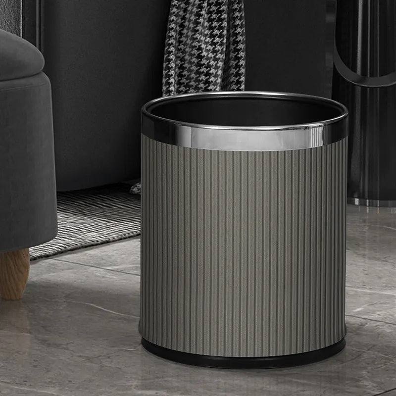 Enhabit Columns Waste Bin - Light Grey | Modern Quests
