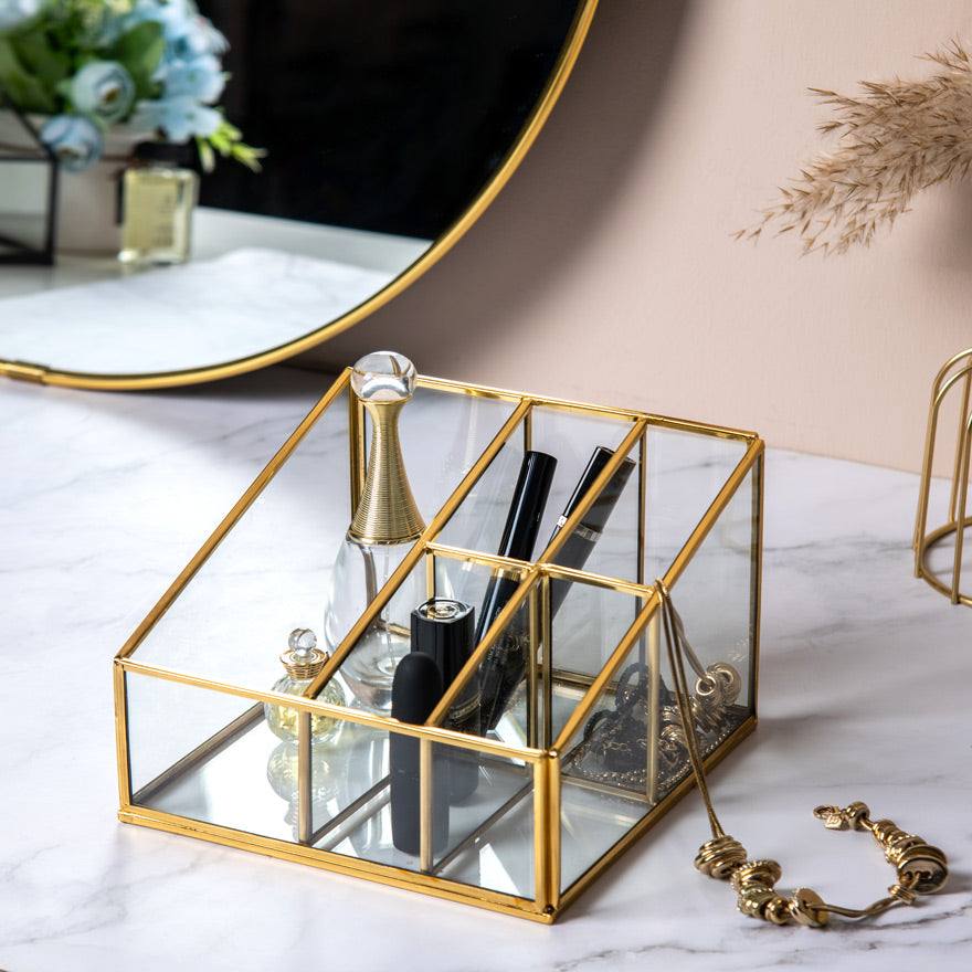 ESQ Living Multi-compartment Organiser - Gold