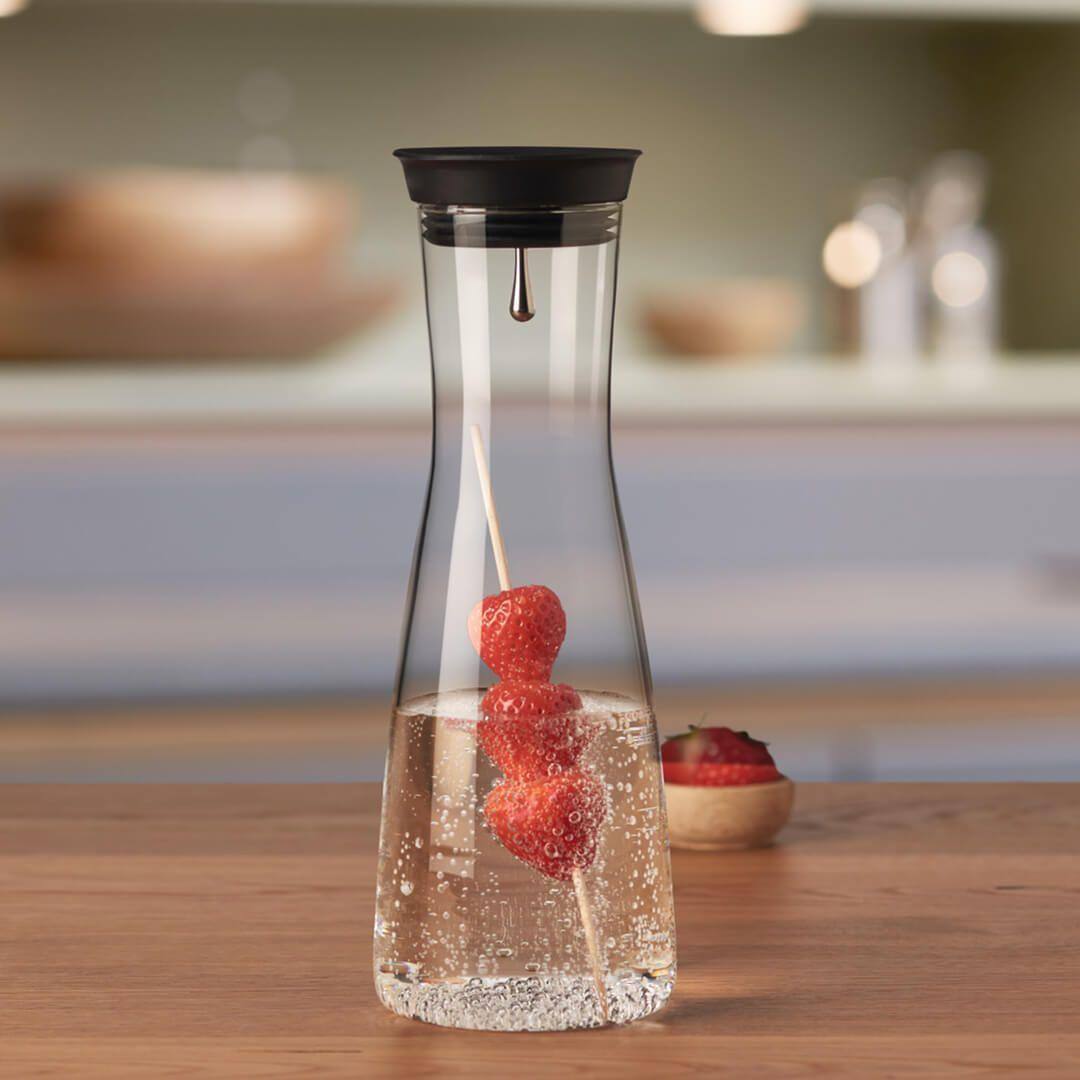 Leonardo Ciao Water Carafe With Weighted Lid 1100ml