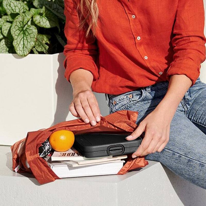 Mepal Take A Break Lunch Box Flat - Nordic Black