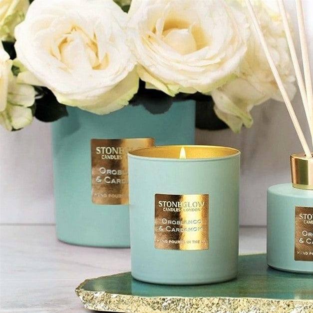 Stoneglow Luna Candle - Oroblanco & Cardamom