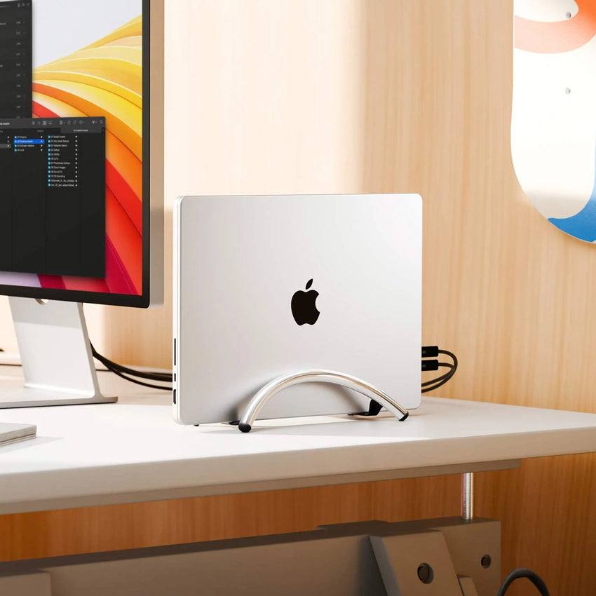 Twelve South BookArc Flex Laptop Stand - Chrome | Modern Quests