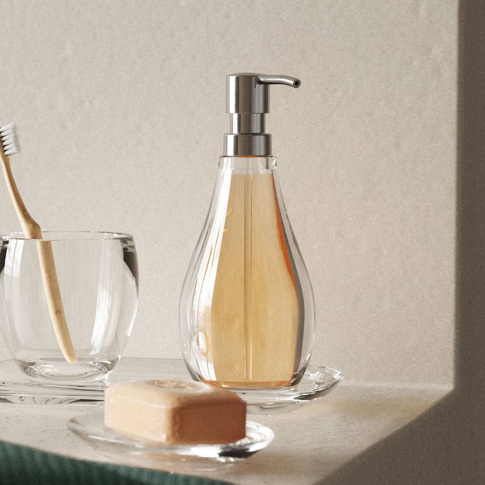 Umbra Droplet Soap Dispenser - Clear
